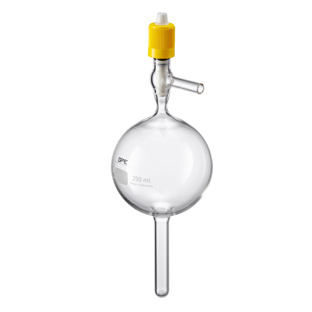 J Young Schlenk Flasks (Round Bottom, Plain Arm, Cold Finger) | Scilogex